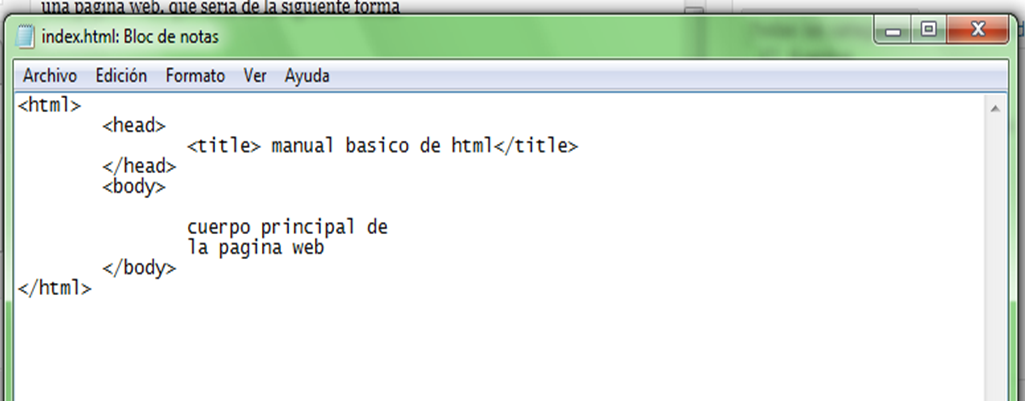 Comenzando con HTML – Sistemasumma.com