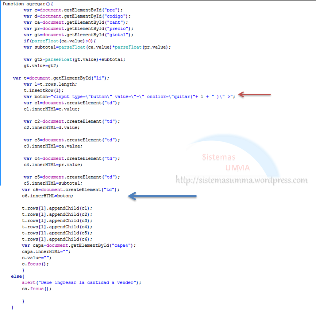 Ajax basico (administrar una tabla HTML) – Sistemasumma.com