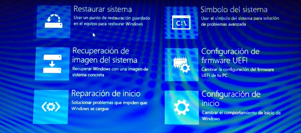 Entrar al modo de recuperación o avanzado de Windows 8 y Windows10 ...