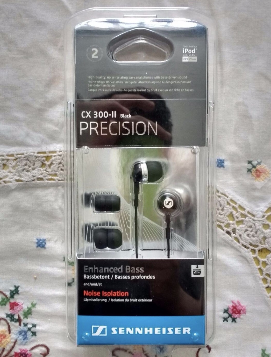 Sennheiser CX 300 II Precision, audífonos con supresión de ruido ...